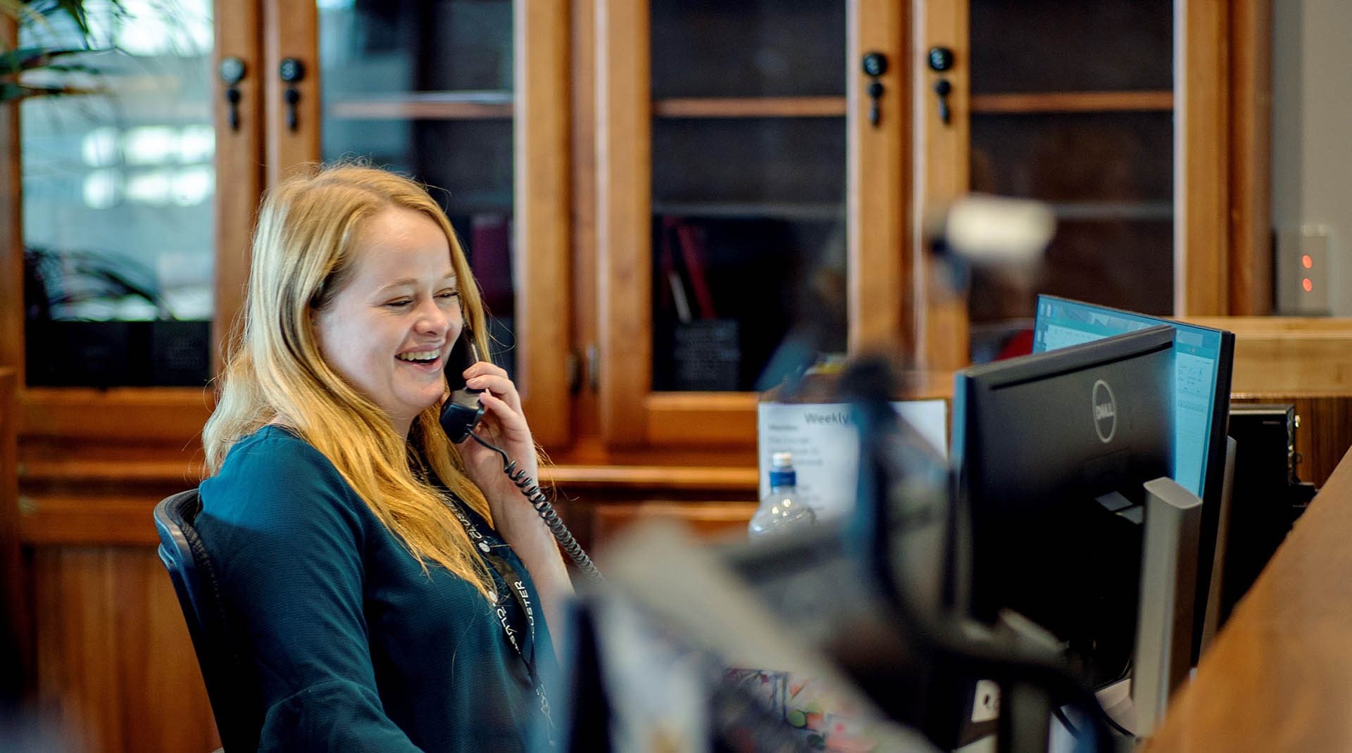 The Lone Receptionist - The Cluster